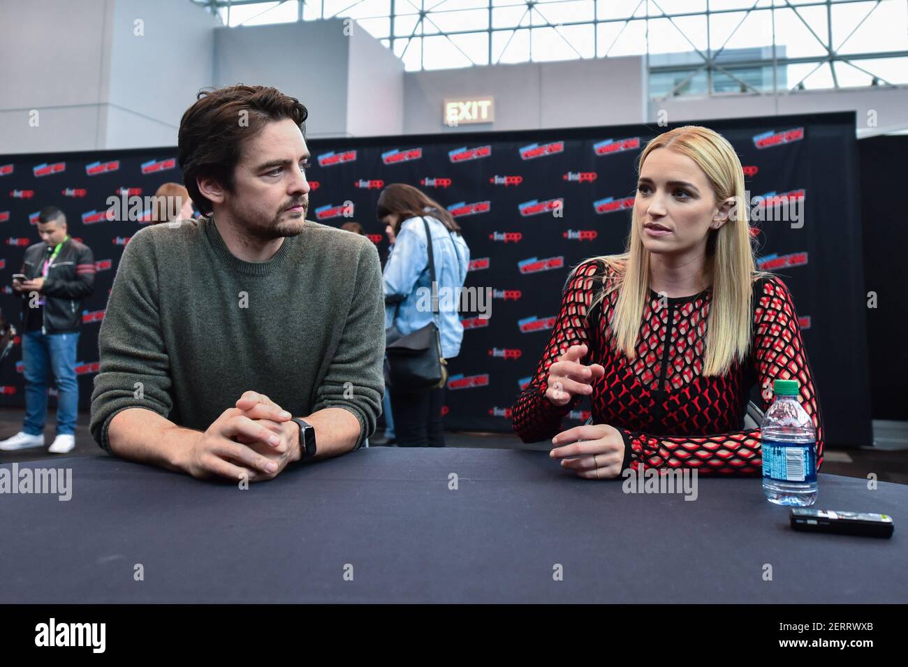 NEW YORK - OCTOBER 6: Vincent Piazza and Brianne Howey of FOX's "The ...