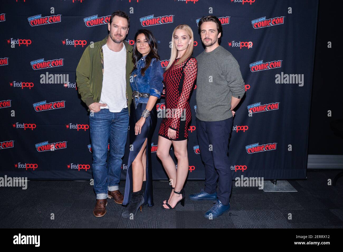 NEW YORK - OCTOBER 6: Mark-Paul Gosselaar, Emmanuelle Chriqui, Brianne ...