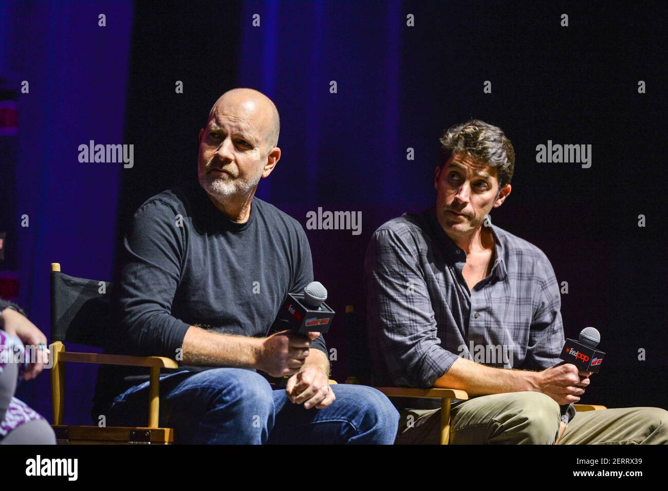 NEW YORK - OCTOBER 6: Mike Henry, John Viener attend the panel for FOX ...