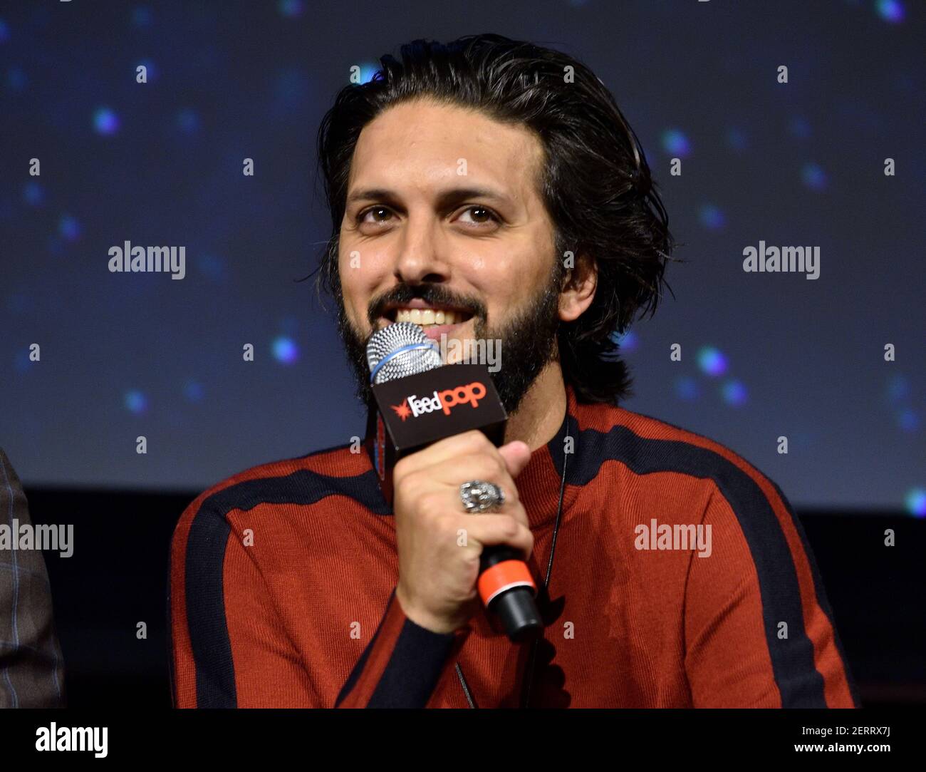 Actor Shazad Latif attends the Star Trek:Discovery event at NY ComicCon ...