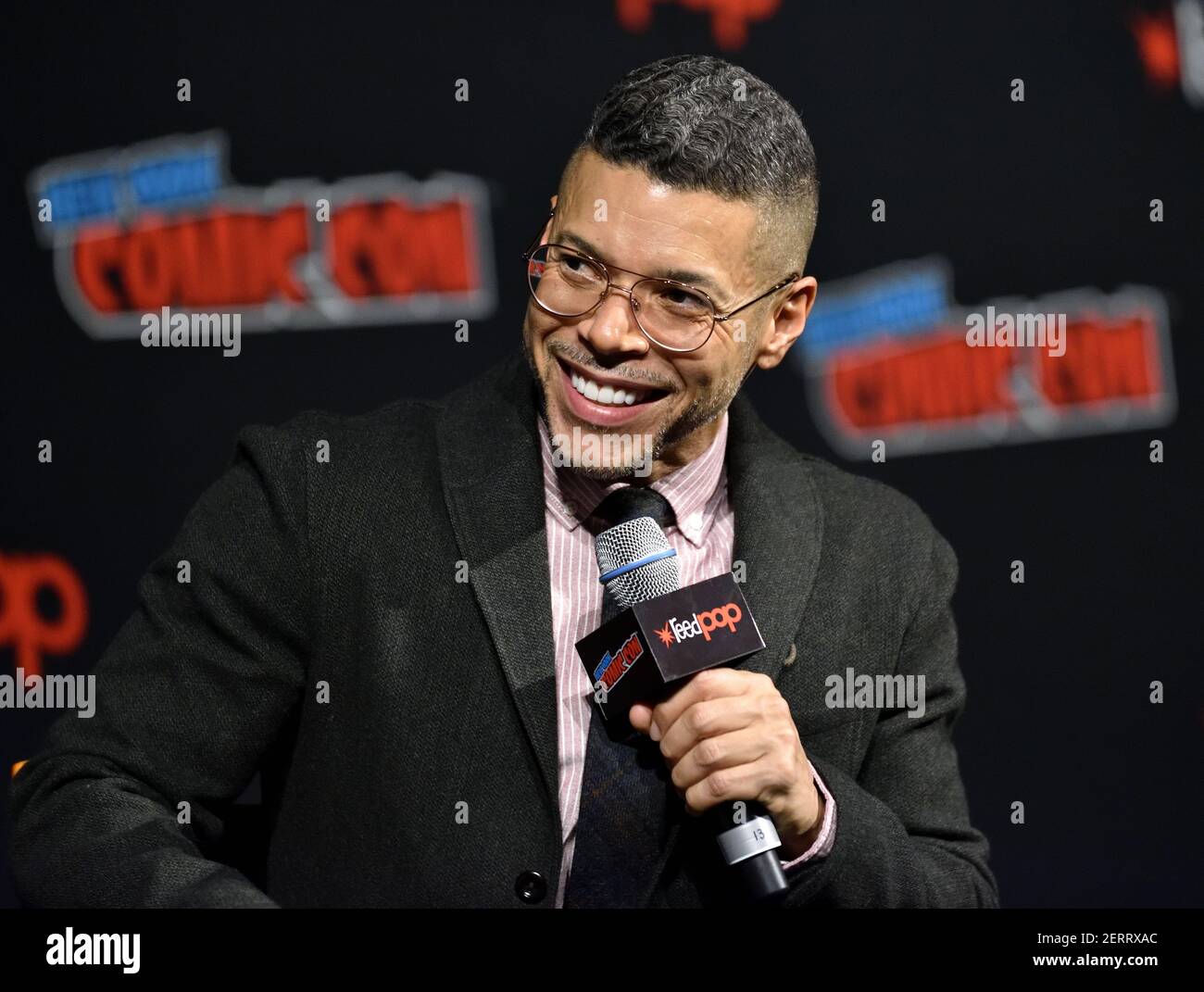 Actor Wilson Cruz attends the Star Trek:Discovery event at NY ComicCon ...