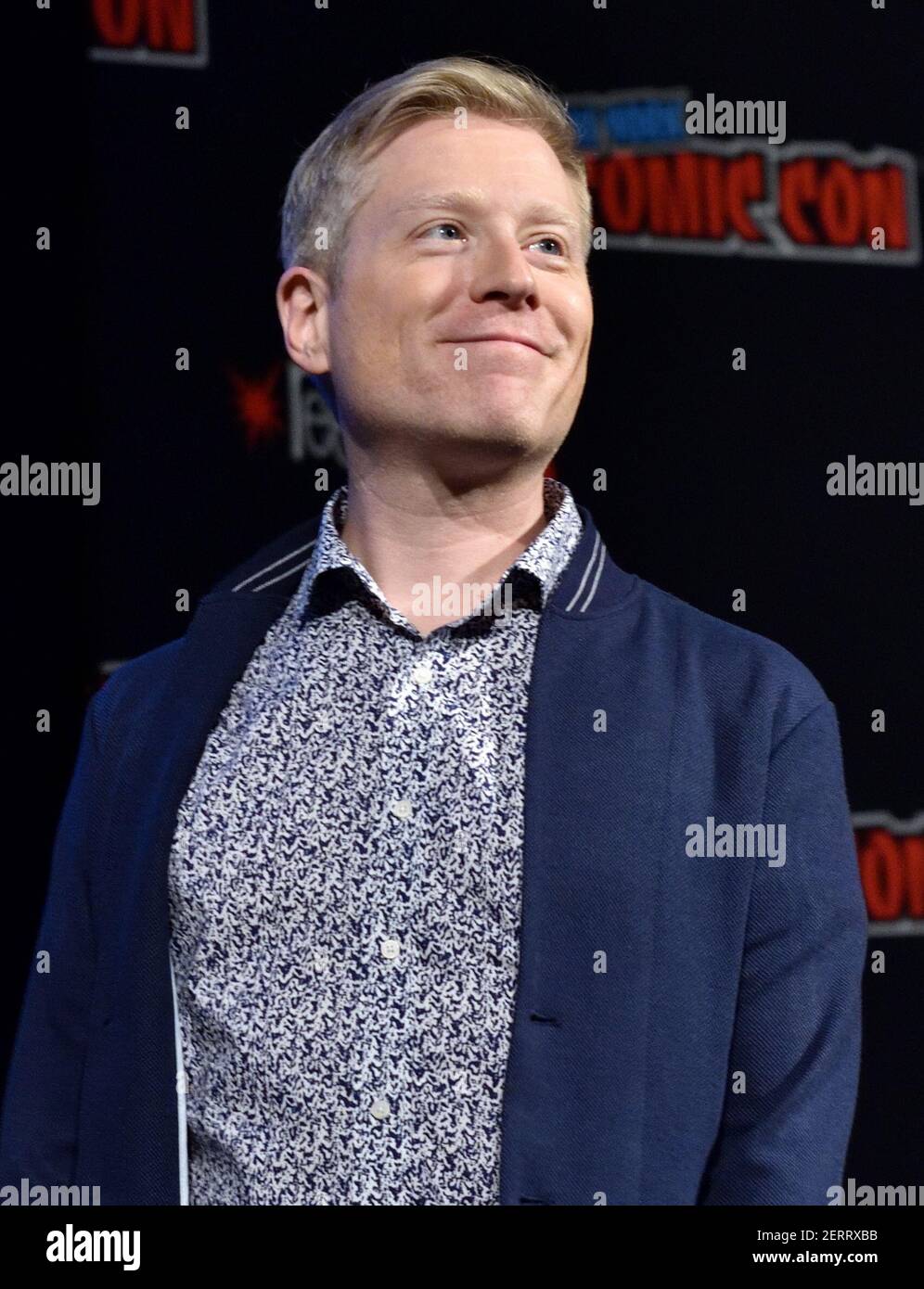 Actor Anthony Rapp attends the Star Trek:Discovery event at NY ComicCon ...
