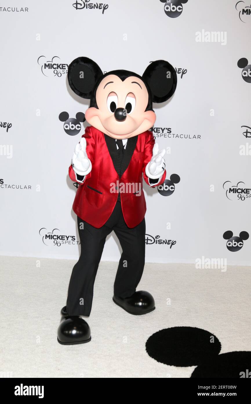 Mickey Mouse at the Mickey's 90th Spectacular Taping at the Shrine ...