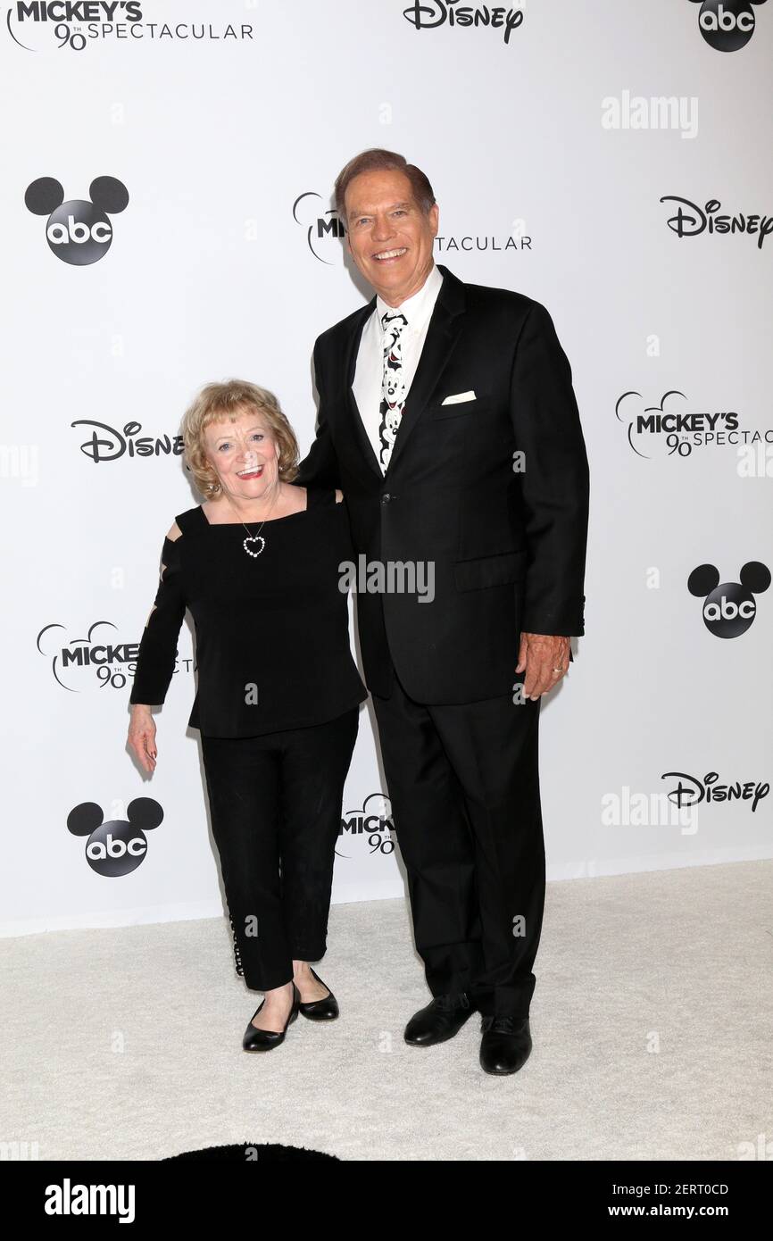 Sharon Baird, Bob Burgess, Original Mouseketeers at the Mickey's 90th Spectacular Taping at the ...