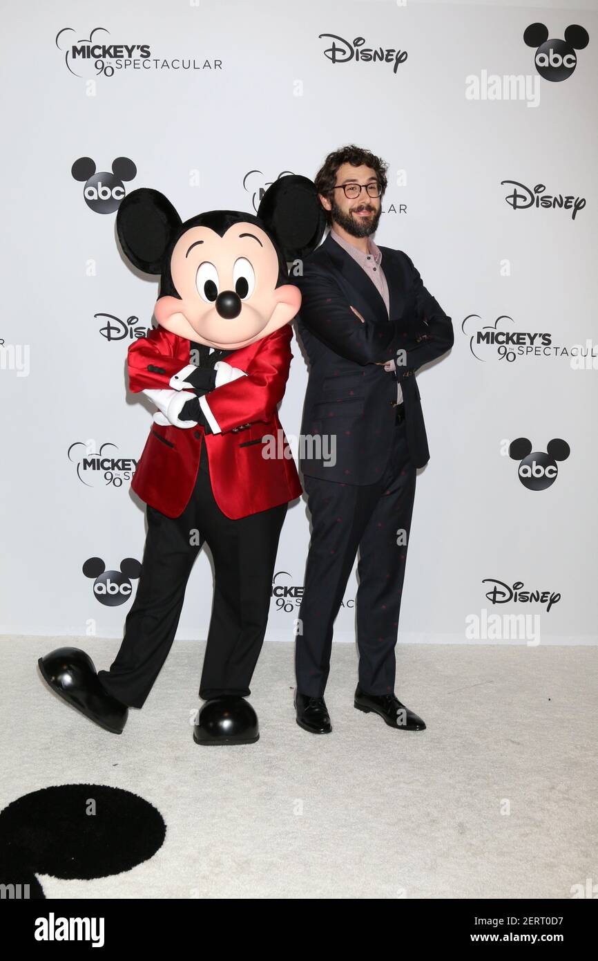 Mickey Mouse, Josh Groban at the Mickey's 90th Spectacular Taping at ...