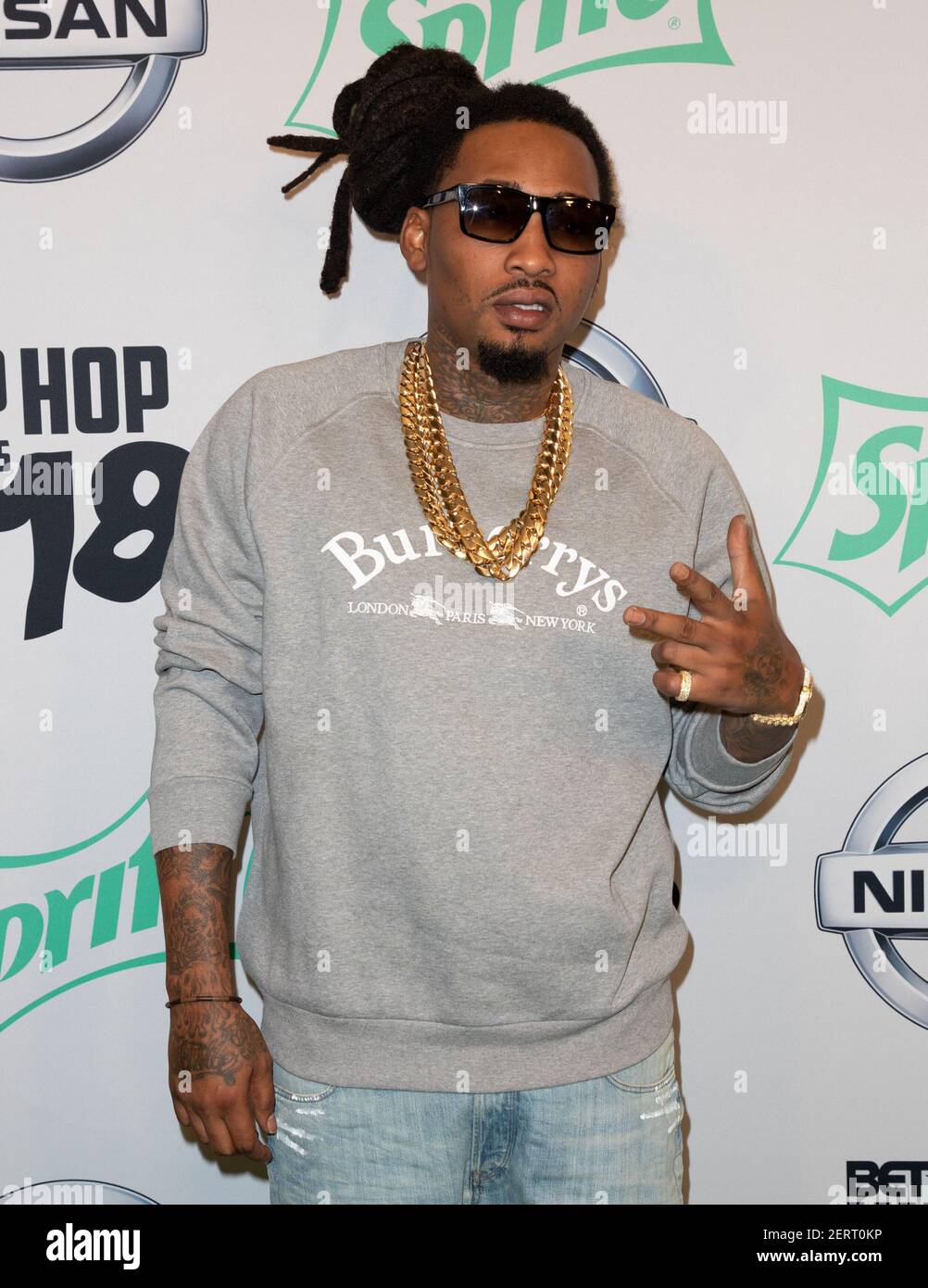 MIAMI BEACH, FL - OCTOBER 06: Ball Greezy arrives at the BET Hip Hop ...