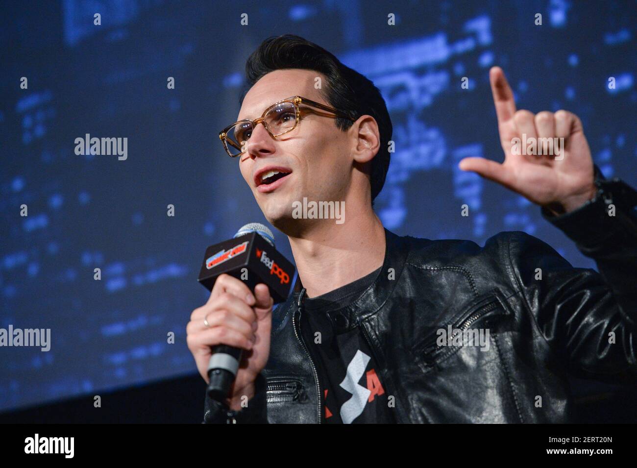 NEW YORK - OCTOBER 7: Cory Michael Smith of FOX's "Gotham" attends the ...
