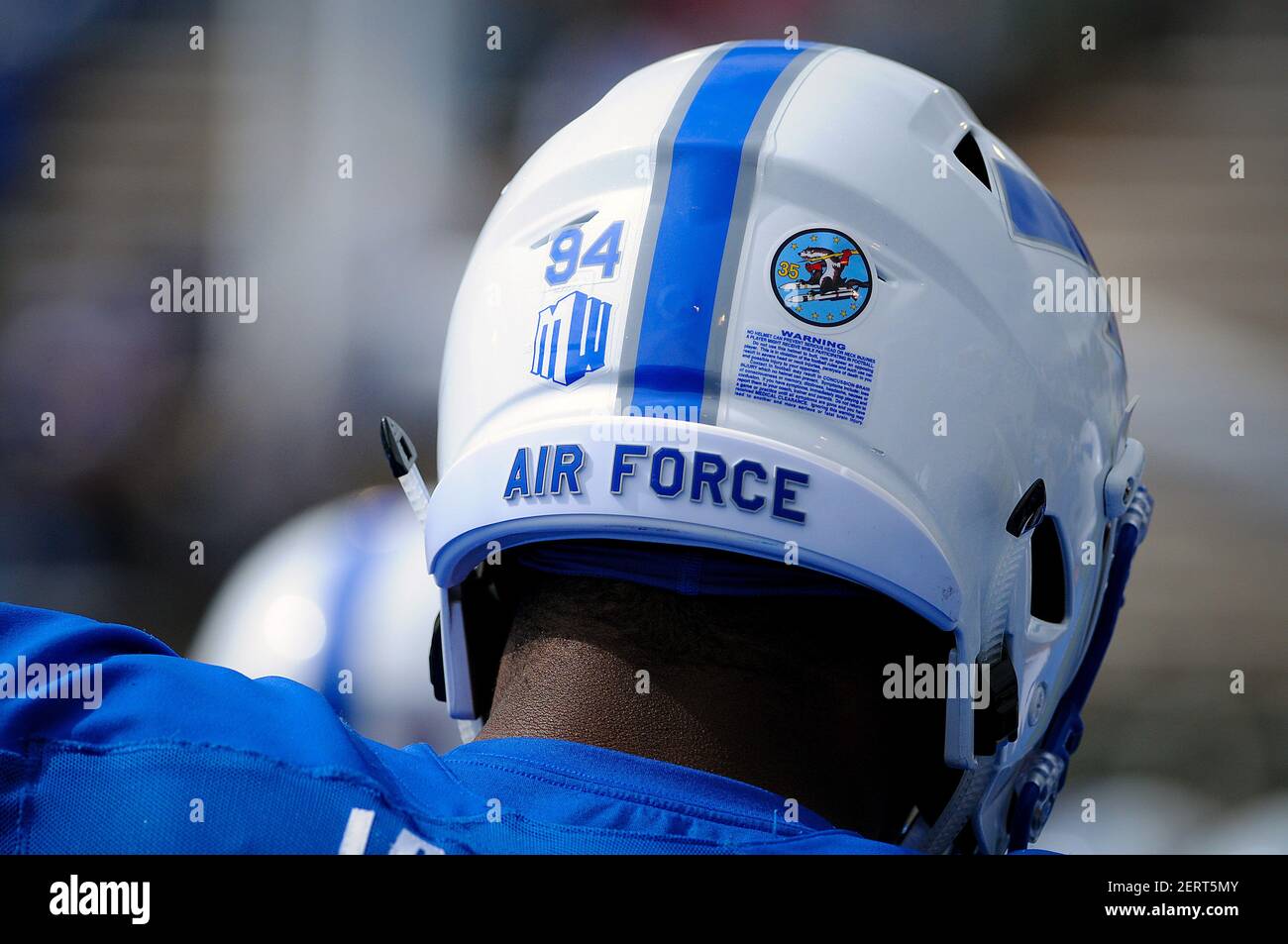Air Force Football Logo Lighting Bolt