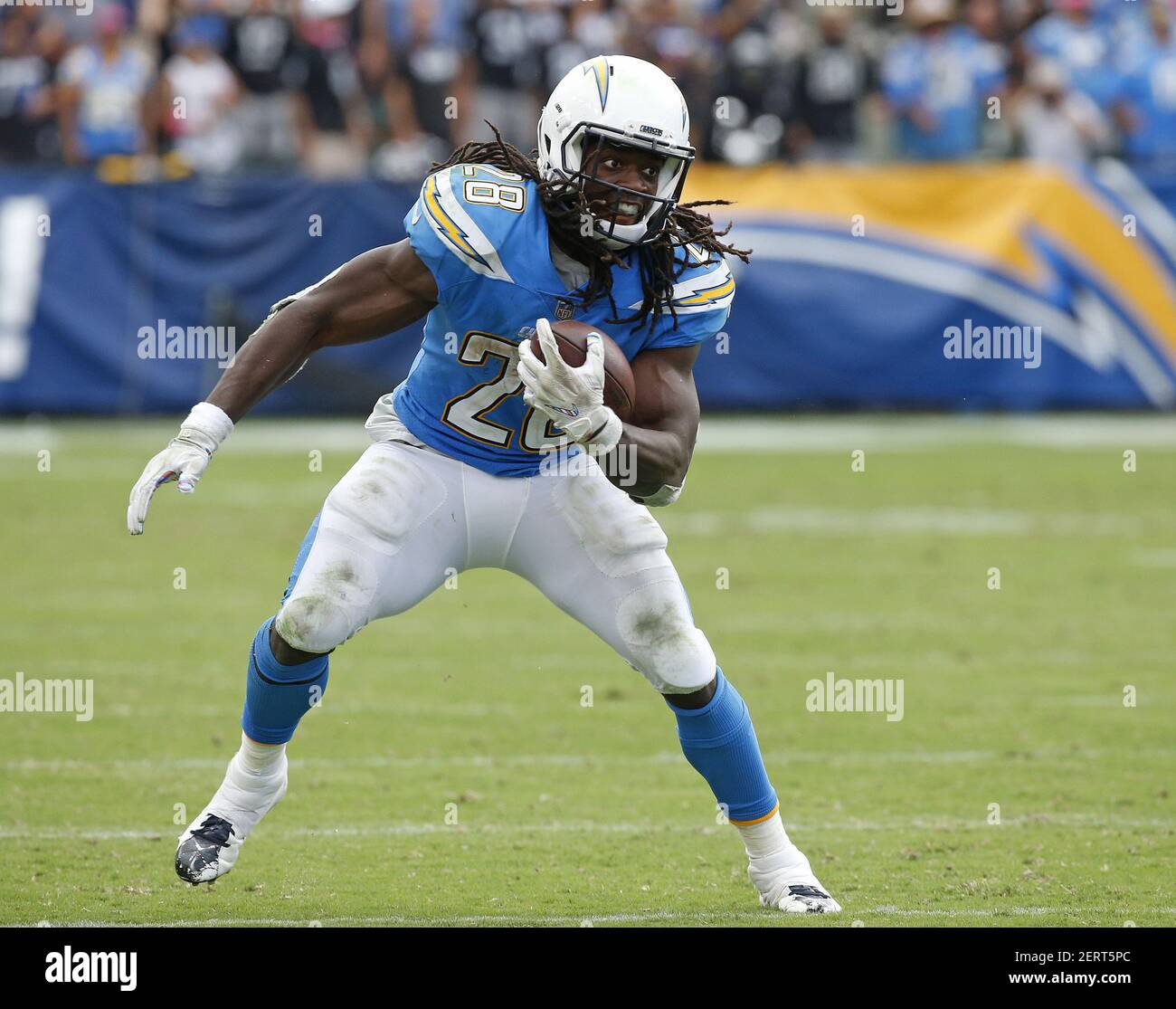 October 07, 2018 Los Angeles Chargers running back Melvin Gordon (28 ...