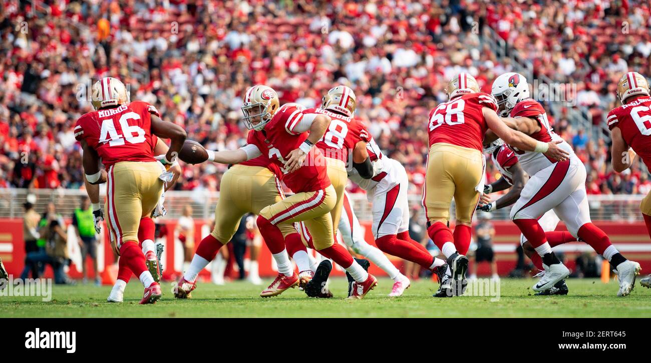 October 07, 2018: San Francisco 49ers quarterback C.J. Beathard (3 ...