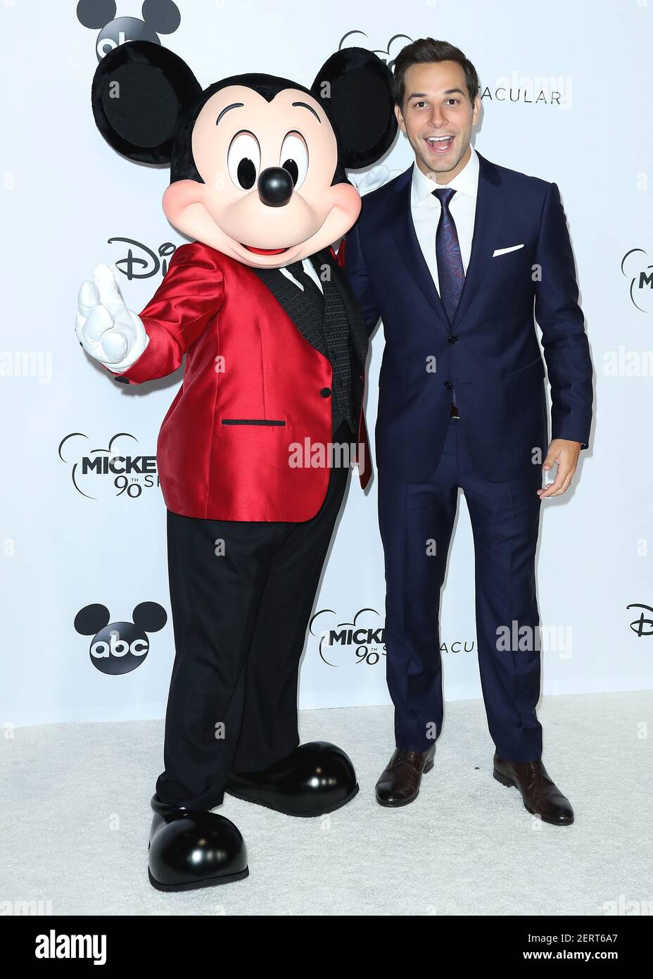 LOS ANGELES, CA - OCTOBER 6: Skylar Austin at Mickey's 90th Spectacular ...