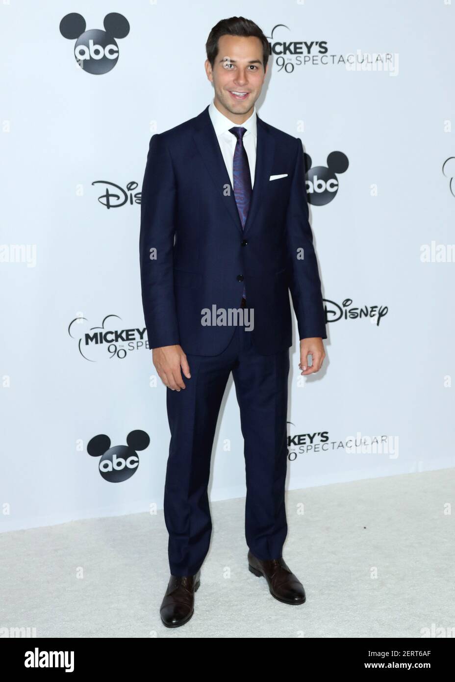 LOS ANGELES, CA - OCTOBER 6: Skylar Austin at Mickey's 90th Spectacular ...