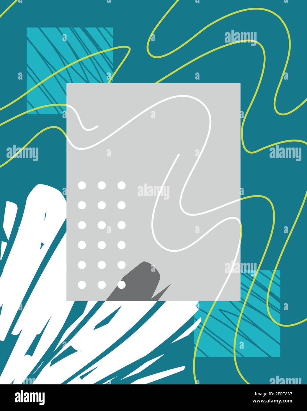 abstract cover waving template layout Stock Vector Image & Art - Alamy