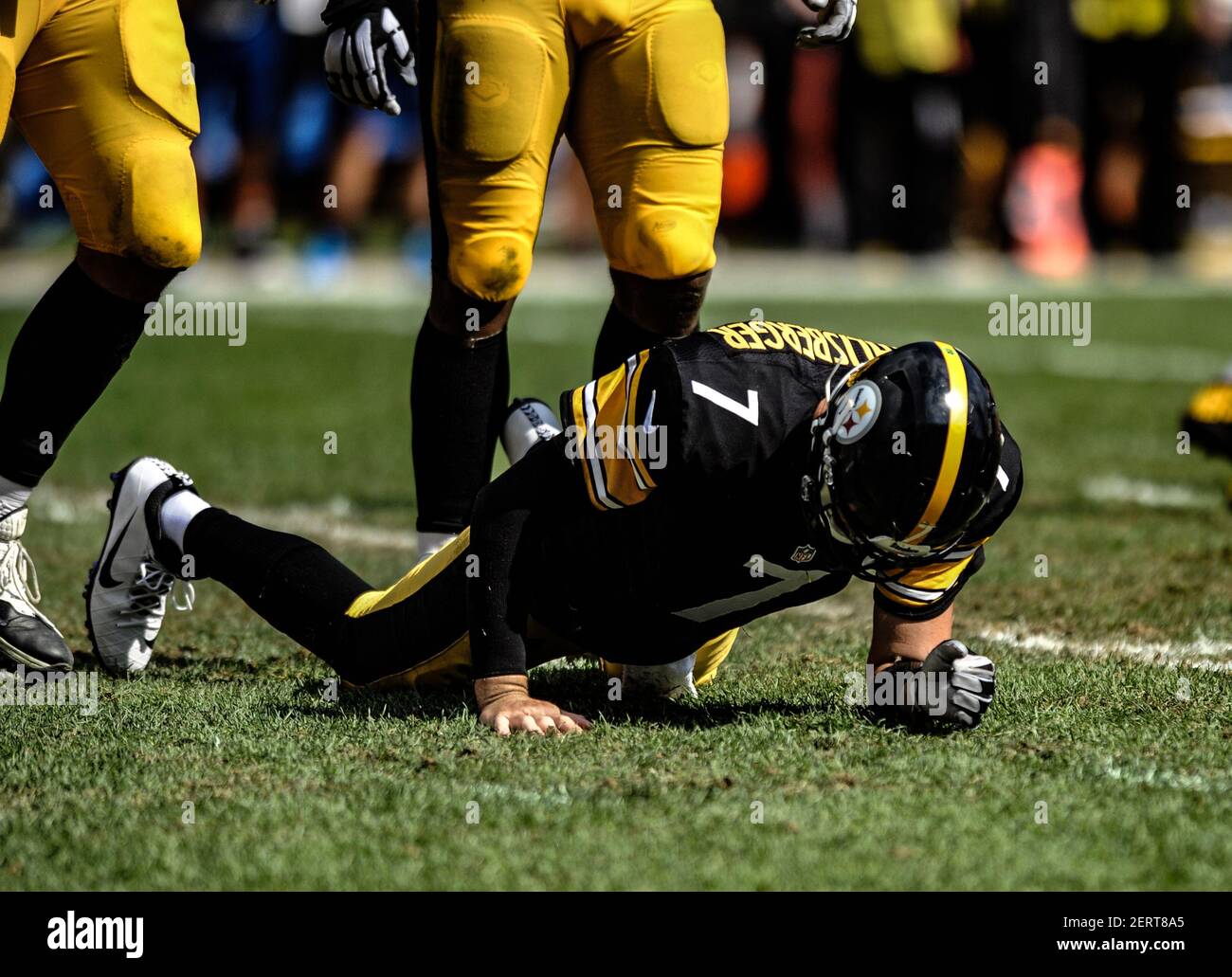October 7th, 2018: Steelers #7 Ben Roethlisberger during the Pittsburgh ...