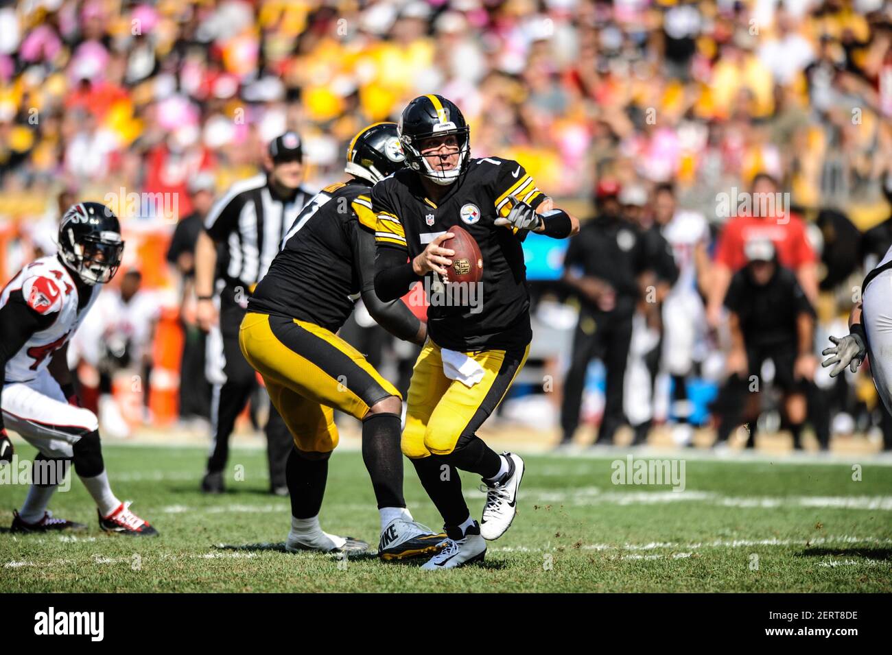 October 7th, 2018: Steelers #7 Ben Roethlisberger during the Pittsburgh ...
