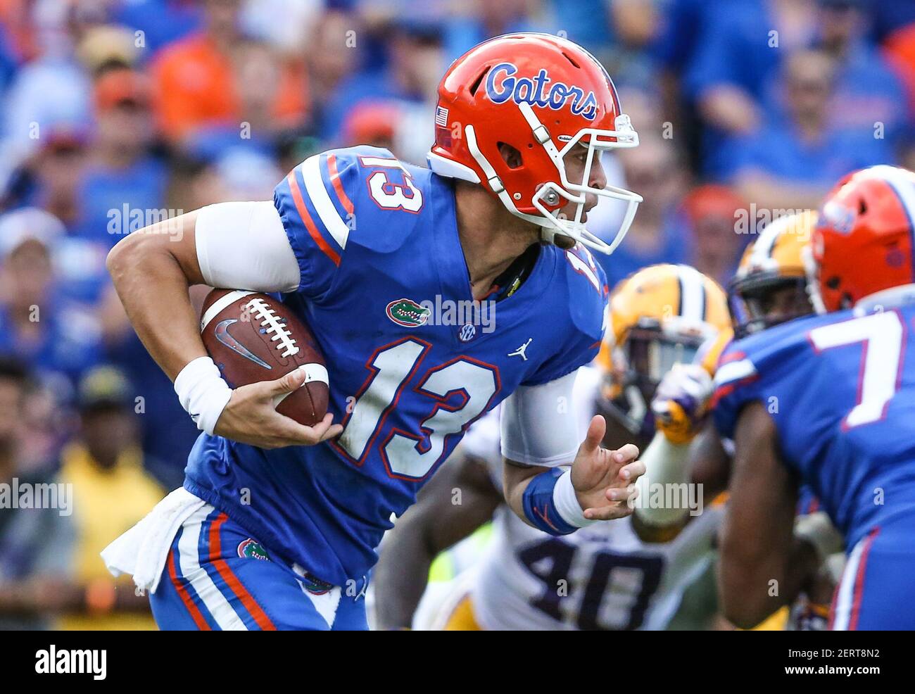 Oct 6 - Gainesville, FL, U.S.: Florida Gators quarterback Feleipe ...