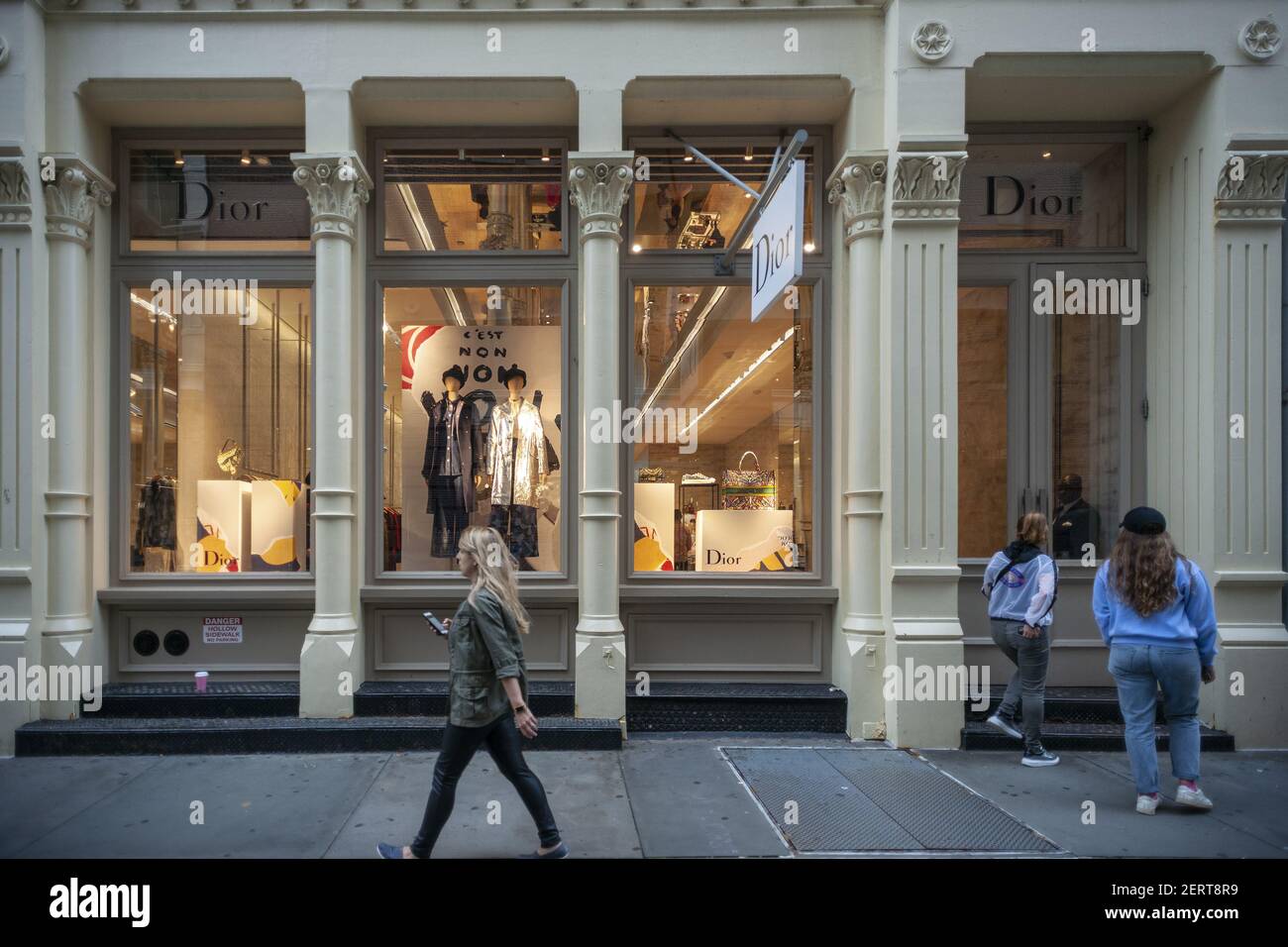 The Dior store in the Soho neighborhood of New York on Monday, October ...