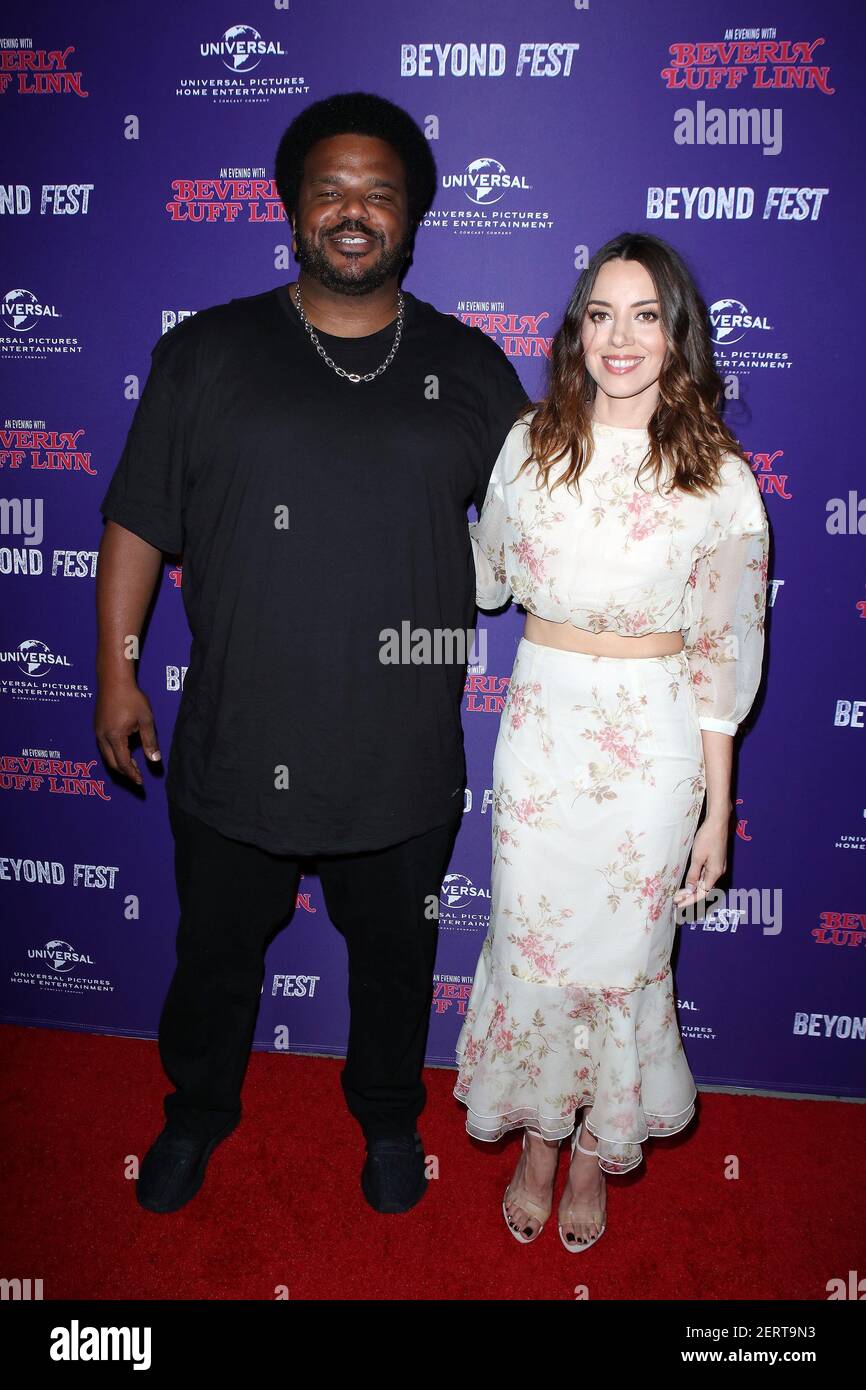 Craig Robinson, Aubrey Plaza attend the 2018 Beyond Fest - Premiere Of ...