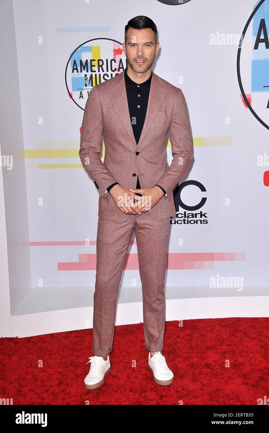 AJ Gibson at the 2018 American Music Awards held at Microsoft Theater ...
