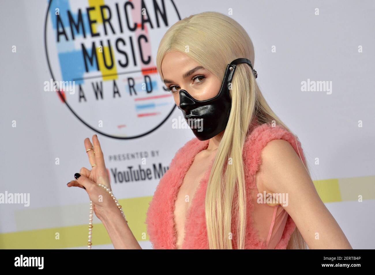 Poppy at the 2018 American Music Awards held at Microsoft Theater on ...