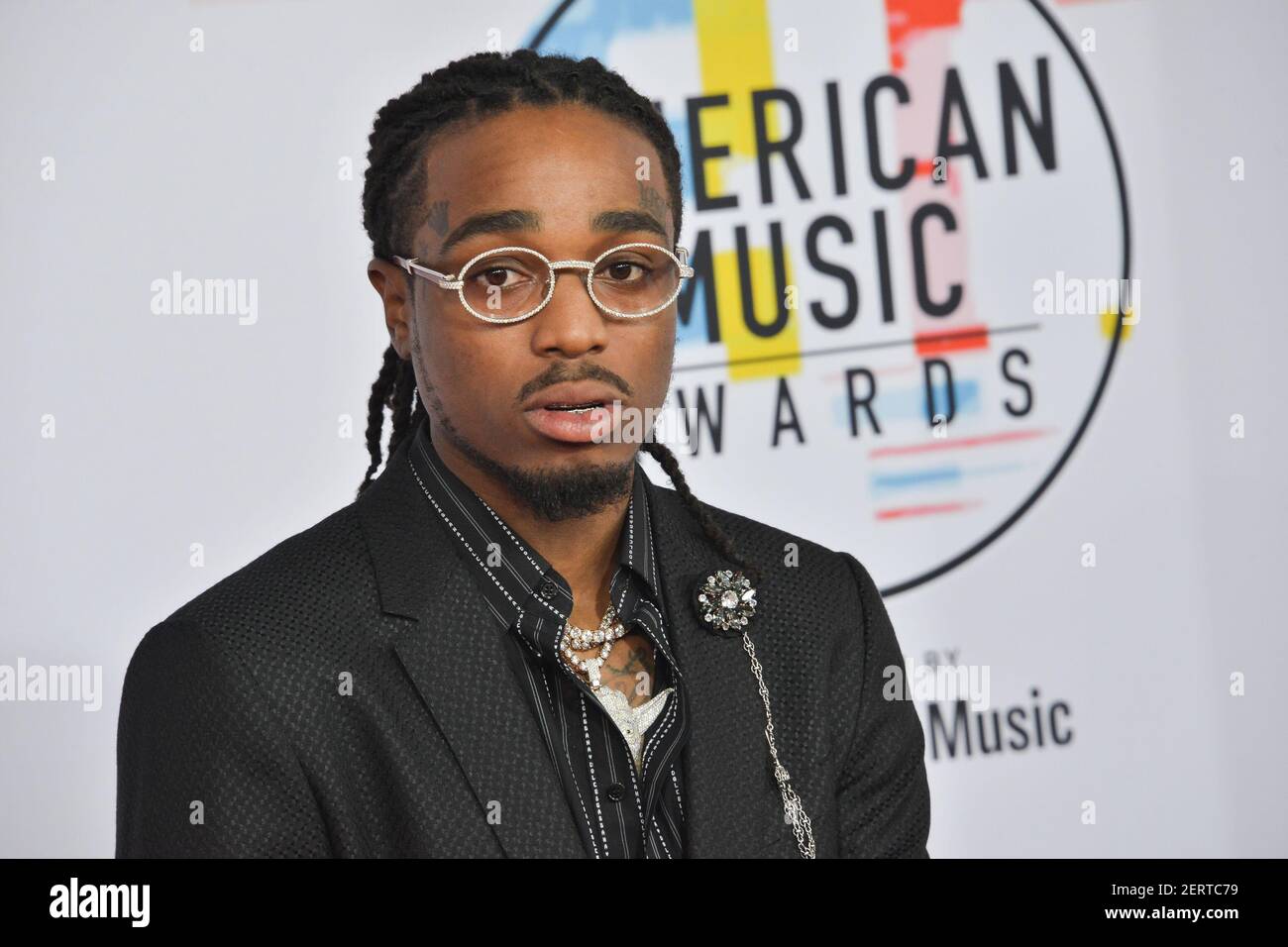Quavo at the 2018 American Music Awards held at Microsoft Theater on October 09, 2018 in Los ...
