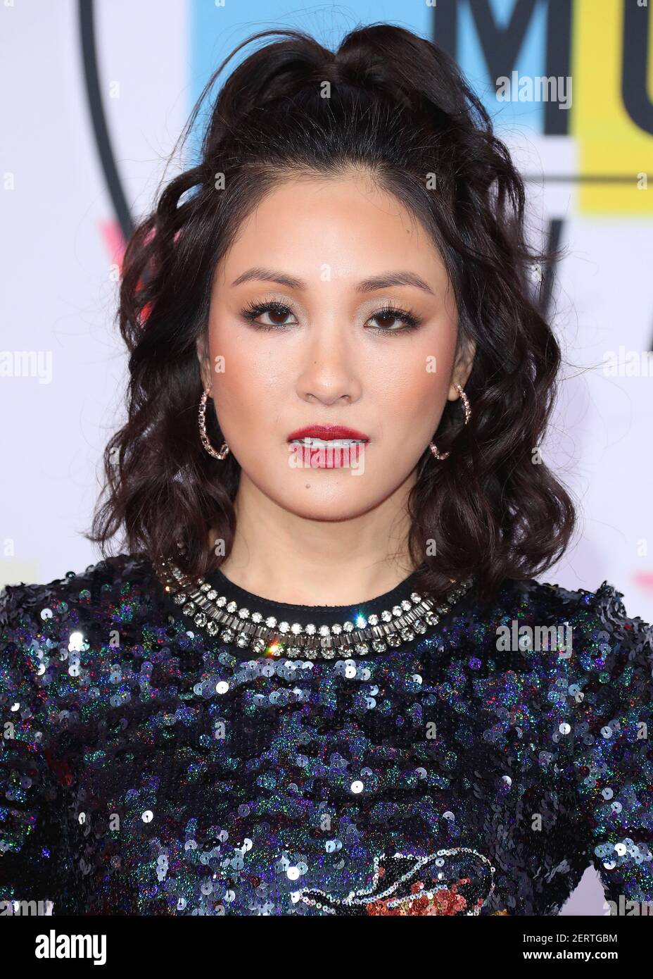 LOS ANGELES - OCTOBER 9: Constance Wu at the 2018 American Music Awards ...