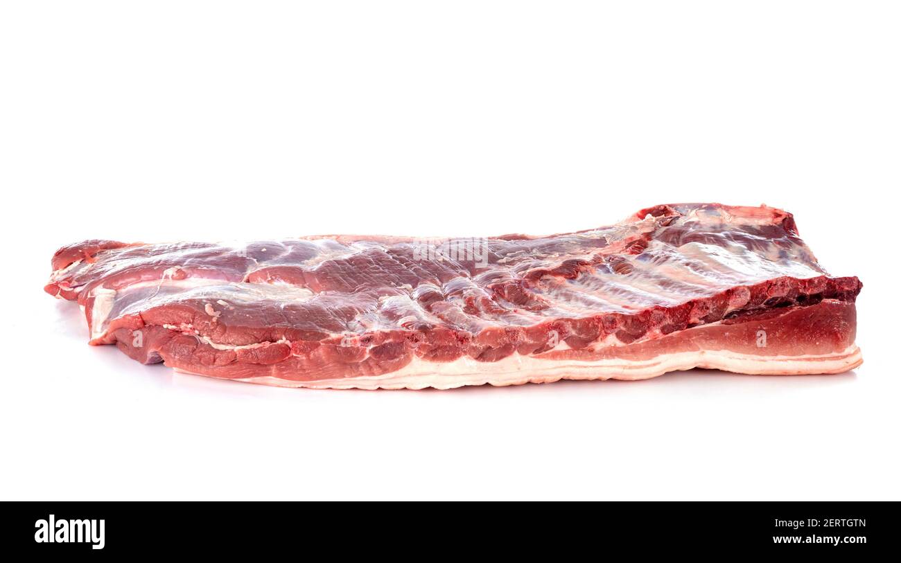 spar rib in front of white background Stock Photo - Alamy