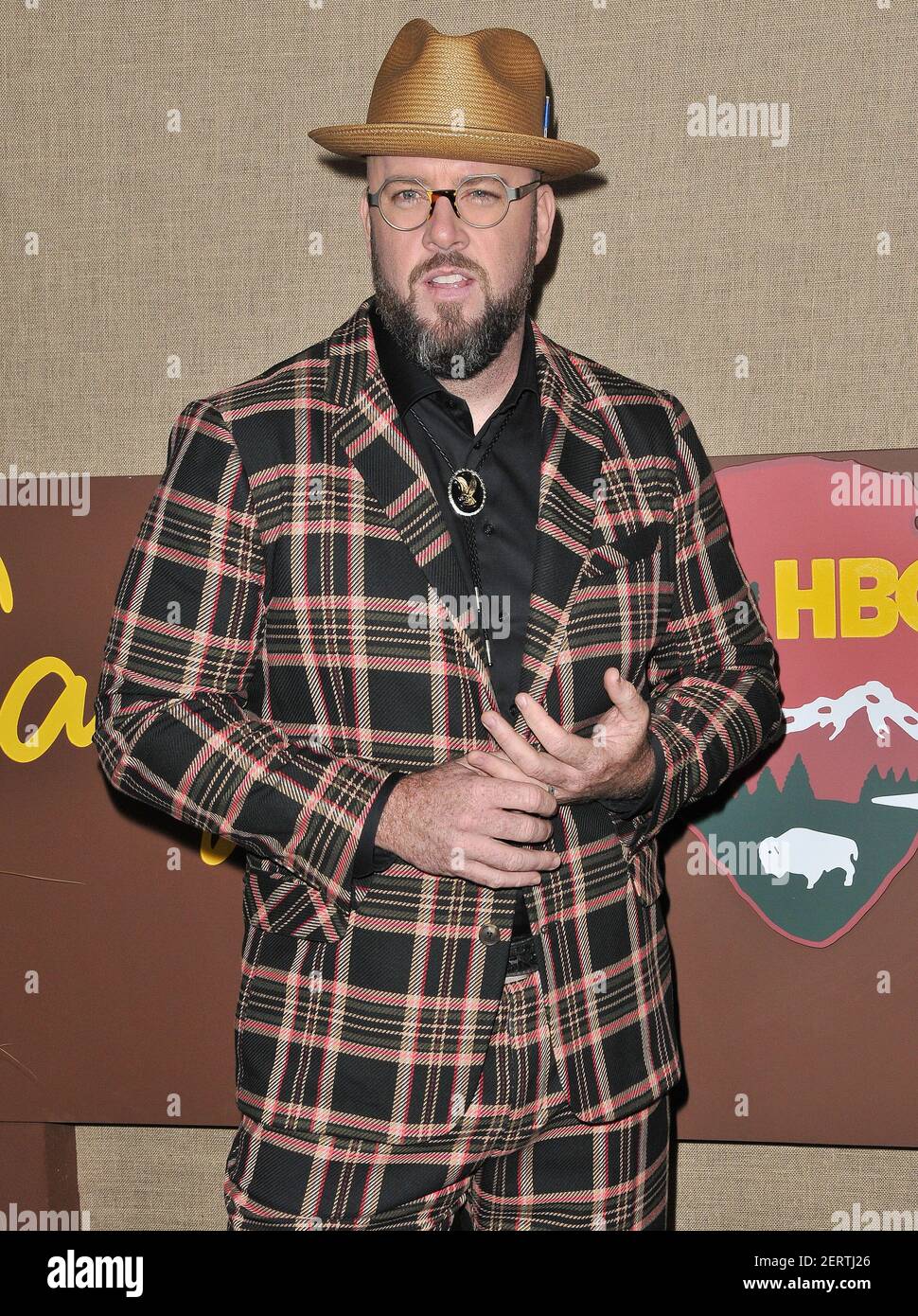 Chris Sullivan arrives at HBO's "Camping" Los Angeles Premiere held at ...