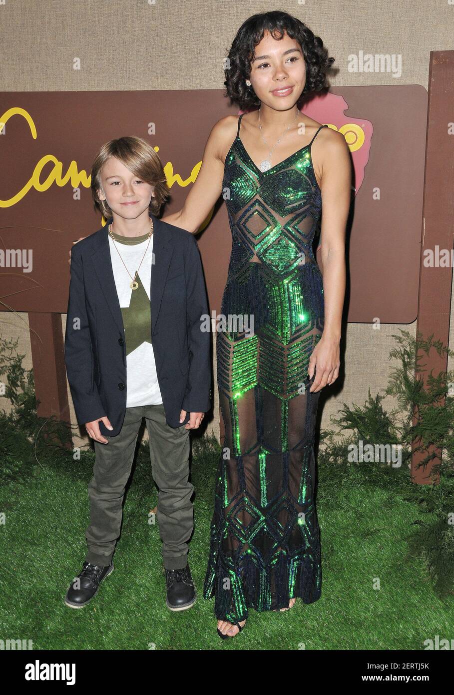(L-R) Duncan Joiner and Cheyenne Haynes at HBO's "Camping" Los Angeles ...