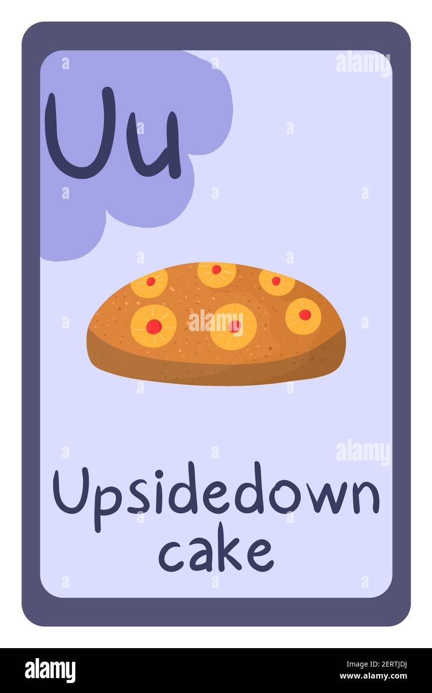 Upside cake Stock Vector Images - Alamy