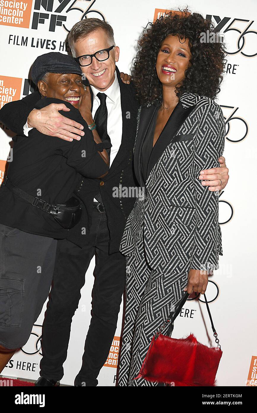 Bethann Hardison, Director/ Producer Mark Bozek and Iman attend "The ...