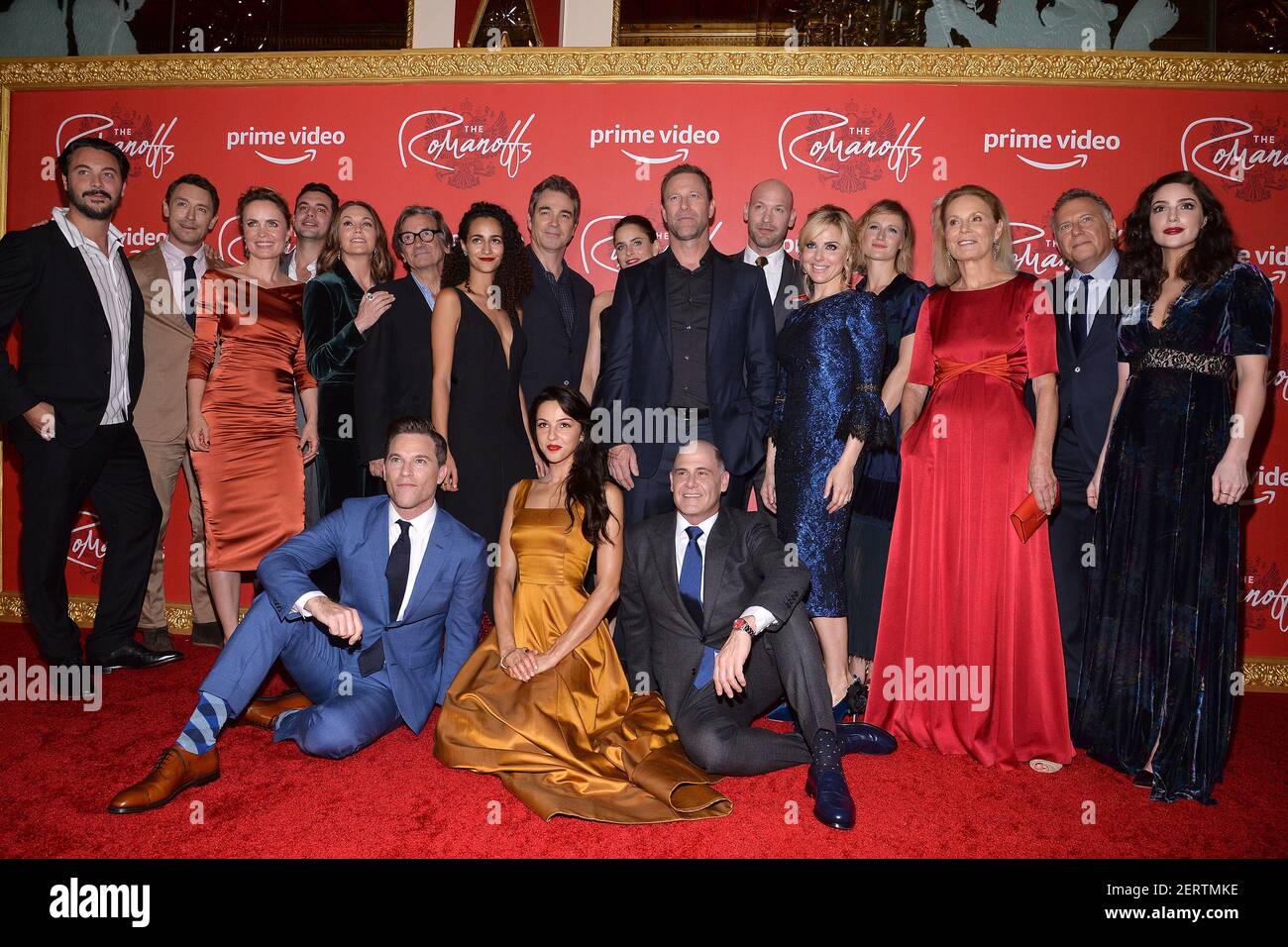 Cast members (l-R) Jack Huston, JJ Field, Radha Mitchell, Juan Pablo ...