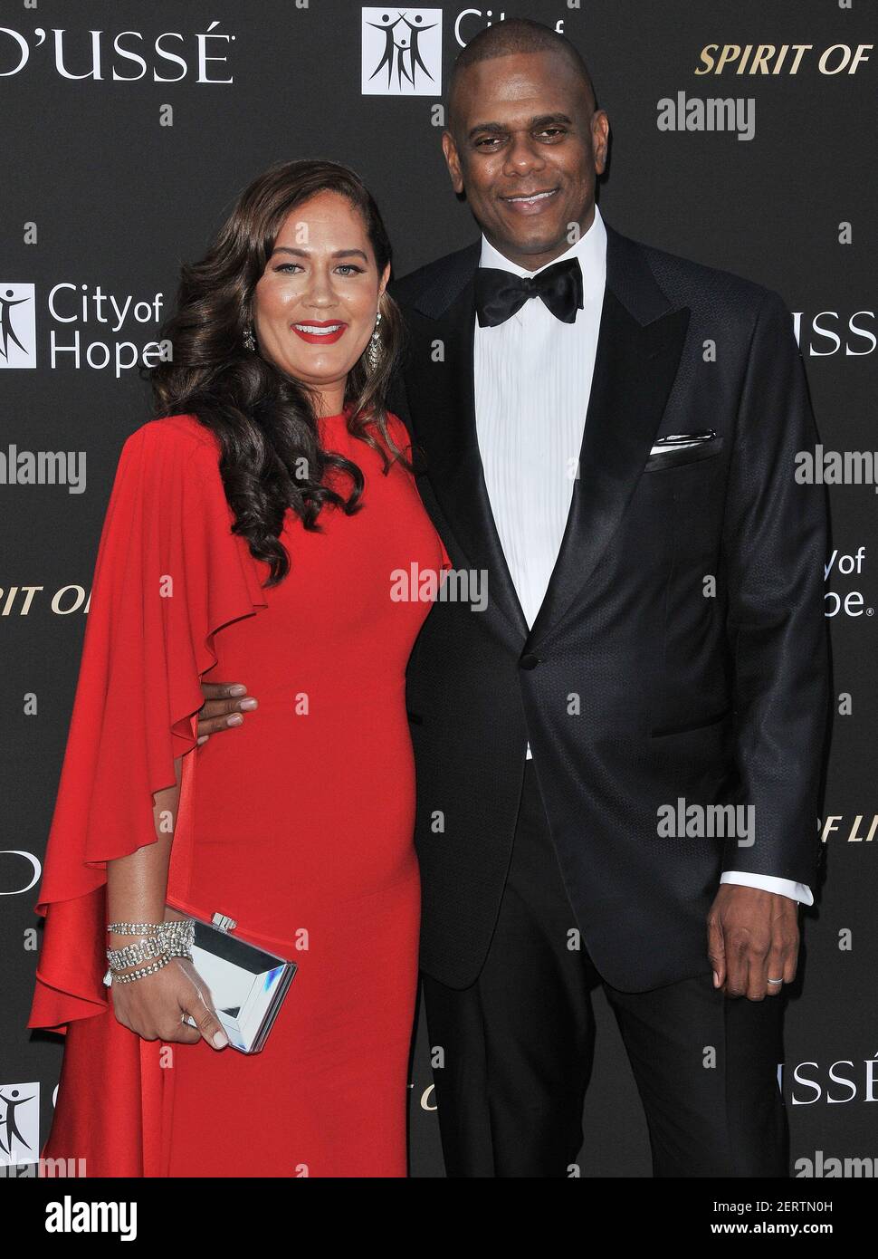 (L-R) Angie Platt and Jon Platt at the City Of Hope Gala 2018 held at ...
