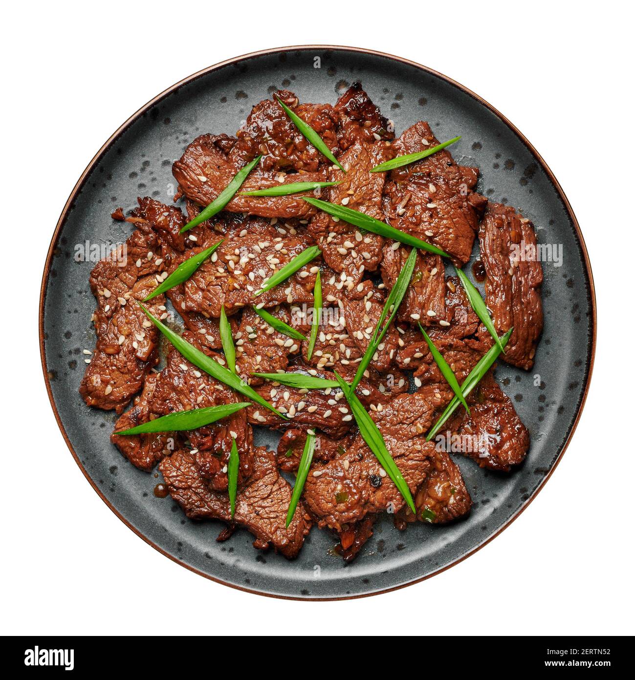 Korean food dish grilled Cut Out Stock Images & Pictures - Alamy