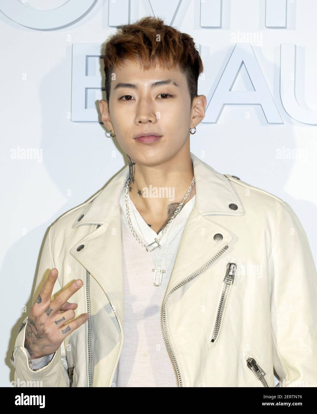 South Korean Rapper Park Jae-beom, attends a photo call for the Tom ...