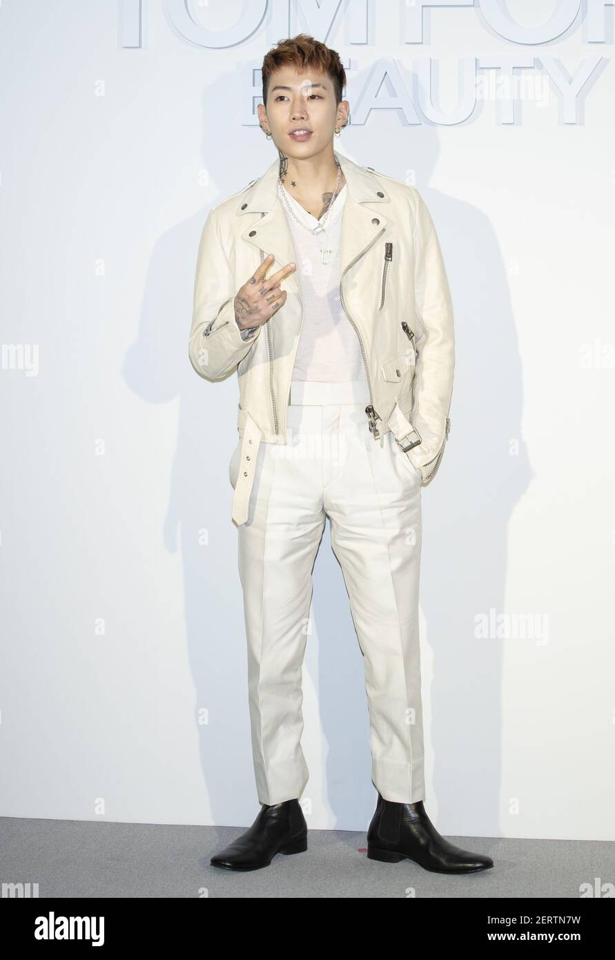 South Korean Rapper Park Jae-beom, attends a photo call for the Tom ...