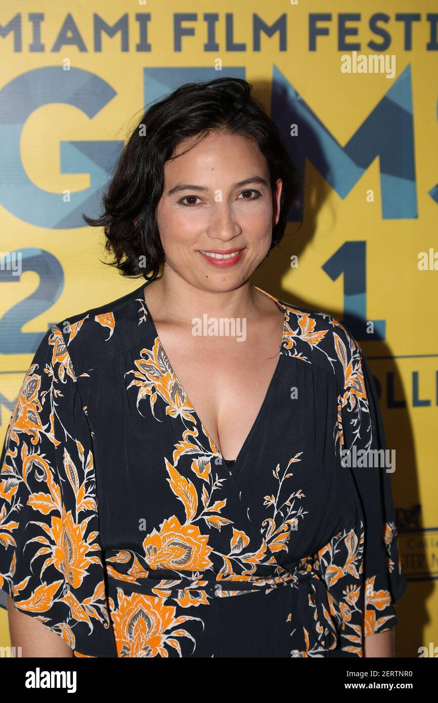 MIAMI, FL - OCT 11: Director "Birds of Passage" Cristina Gallego is ...