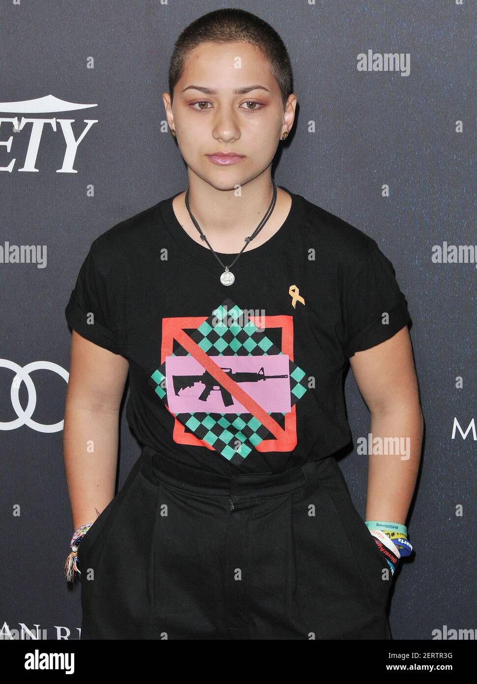 Emma Gonzalez arrives at the 2018 Variety's Power Of Women: Los Angeles ...