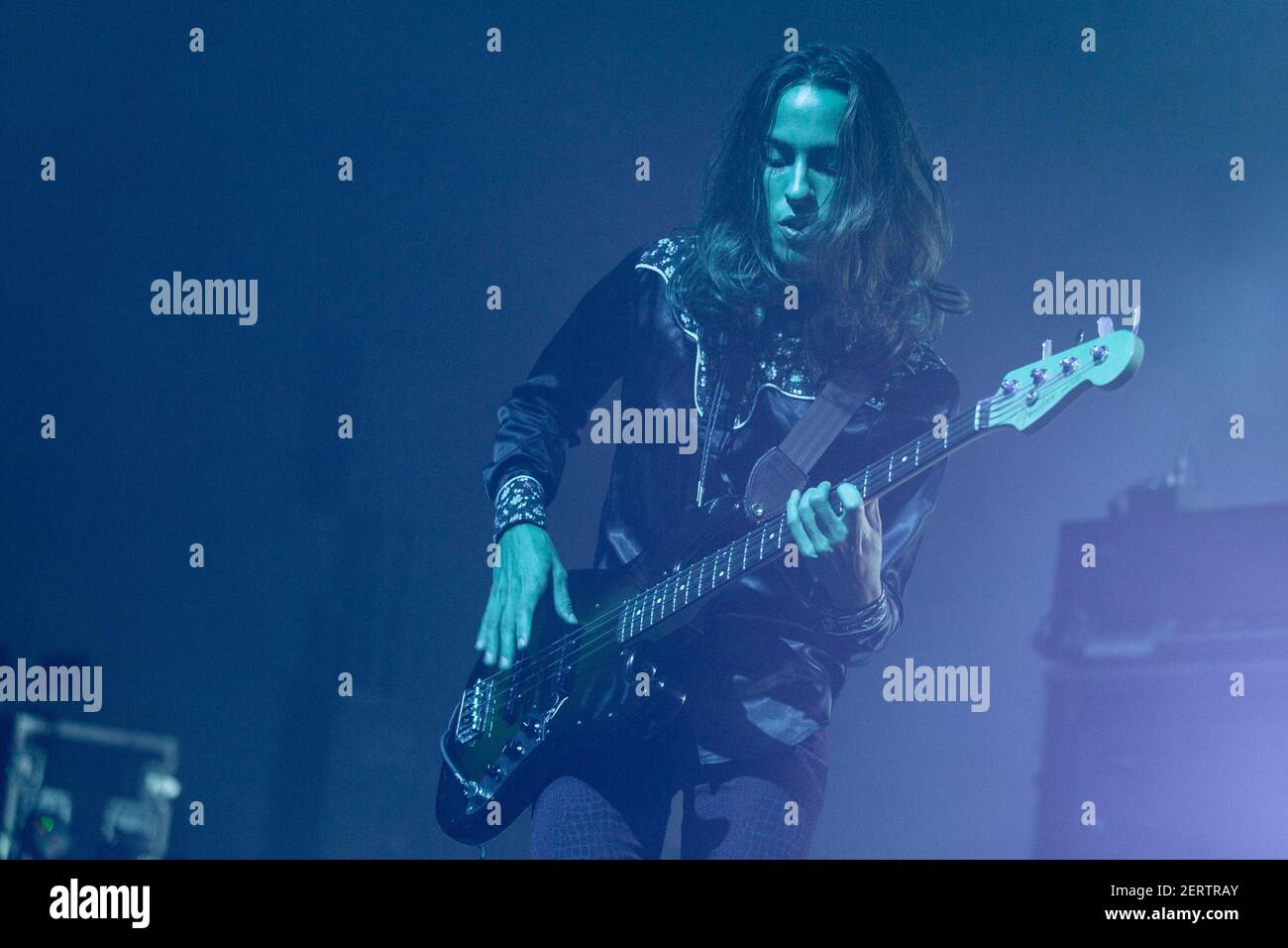 Sam Kiszka of Greta Van Fleet at The Sylvee on October, 11 2018, in ...