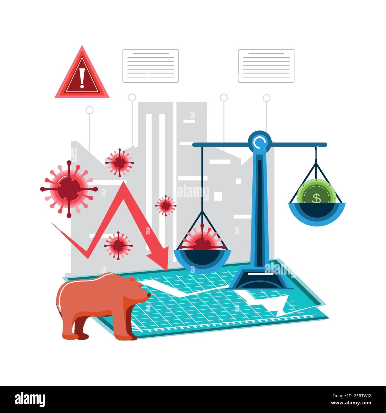 economic fallout global business covid 19 Stock Vector Image & Art - Alamy