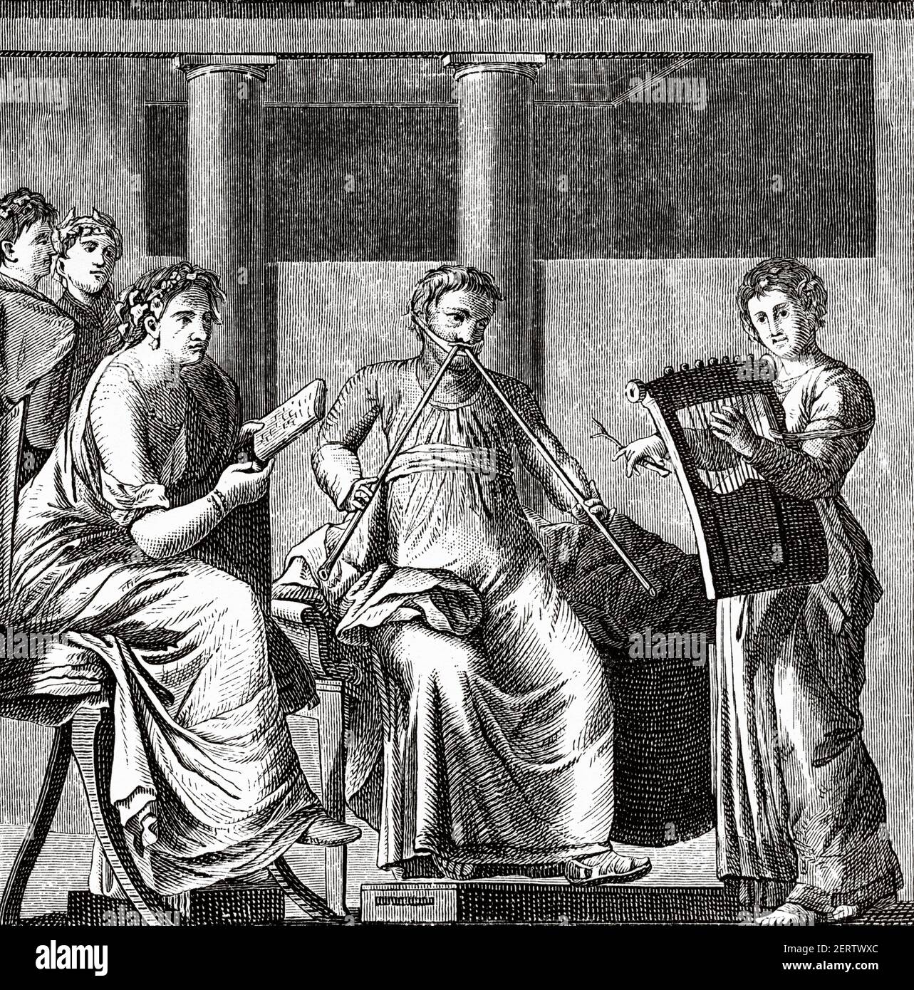 Ancient Rome Art And Music