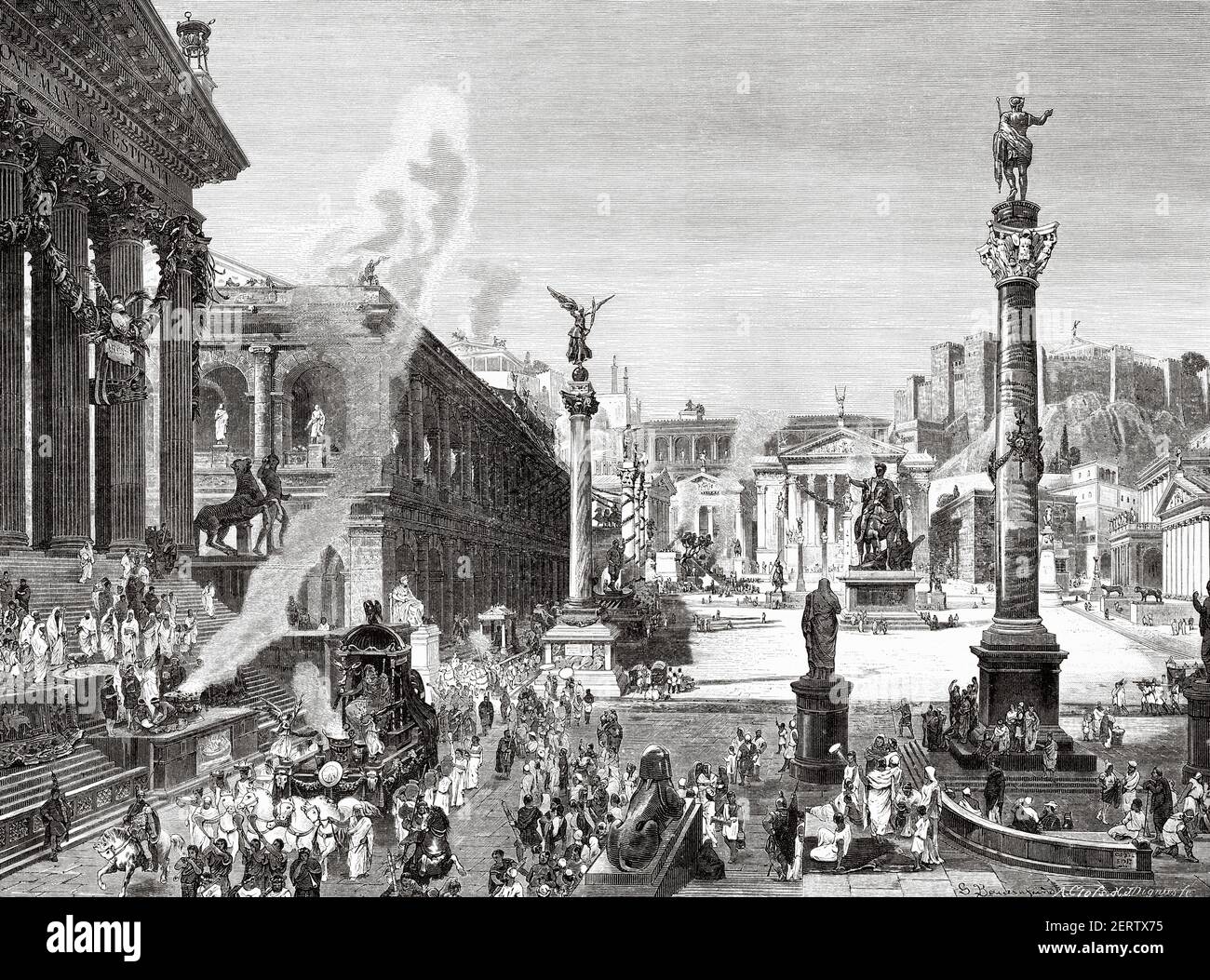 Ancient rome daily life hi-res stock photography and images - Alamy