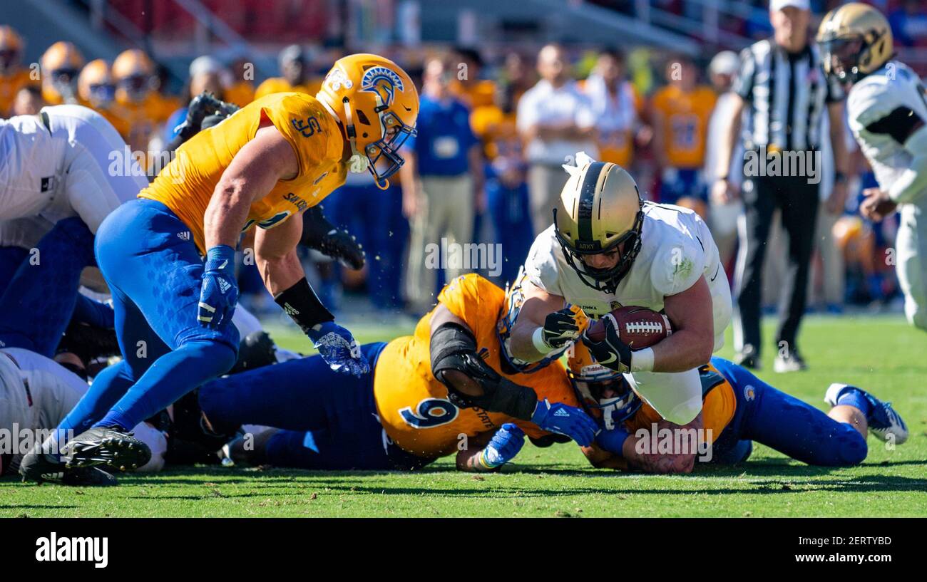 October 13, 2018: Army Black Knights running back Connor Slomka (25 ...
