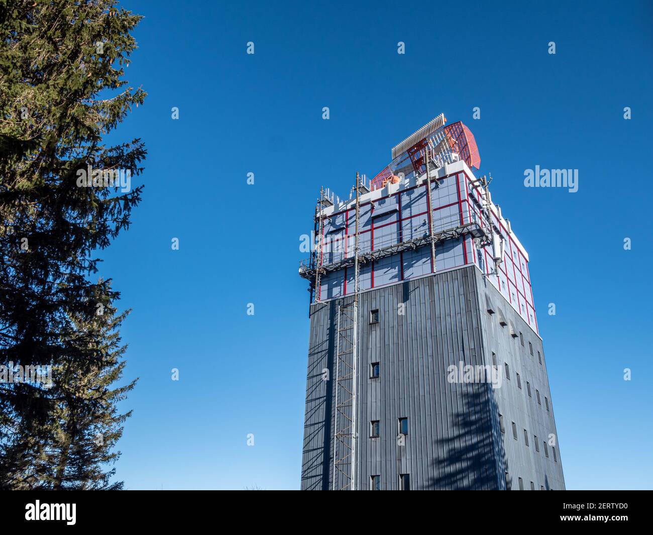 Weather surveillance radar tower hi-res stock photography and images ...