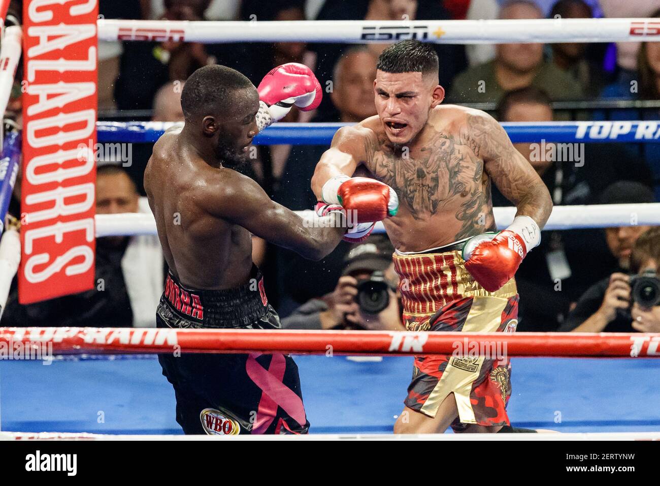 October 13, 2018 - Omaha, NE U.S. - Terence ''Bud'' Crawford (Black and ...
