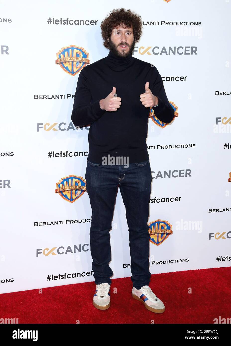 BURBANK - OCTOBER 13: Lil Dicky at F*ck Cancer's 1st Annual Barbara ...