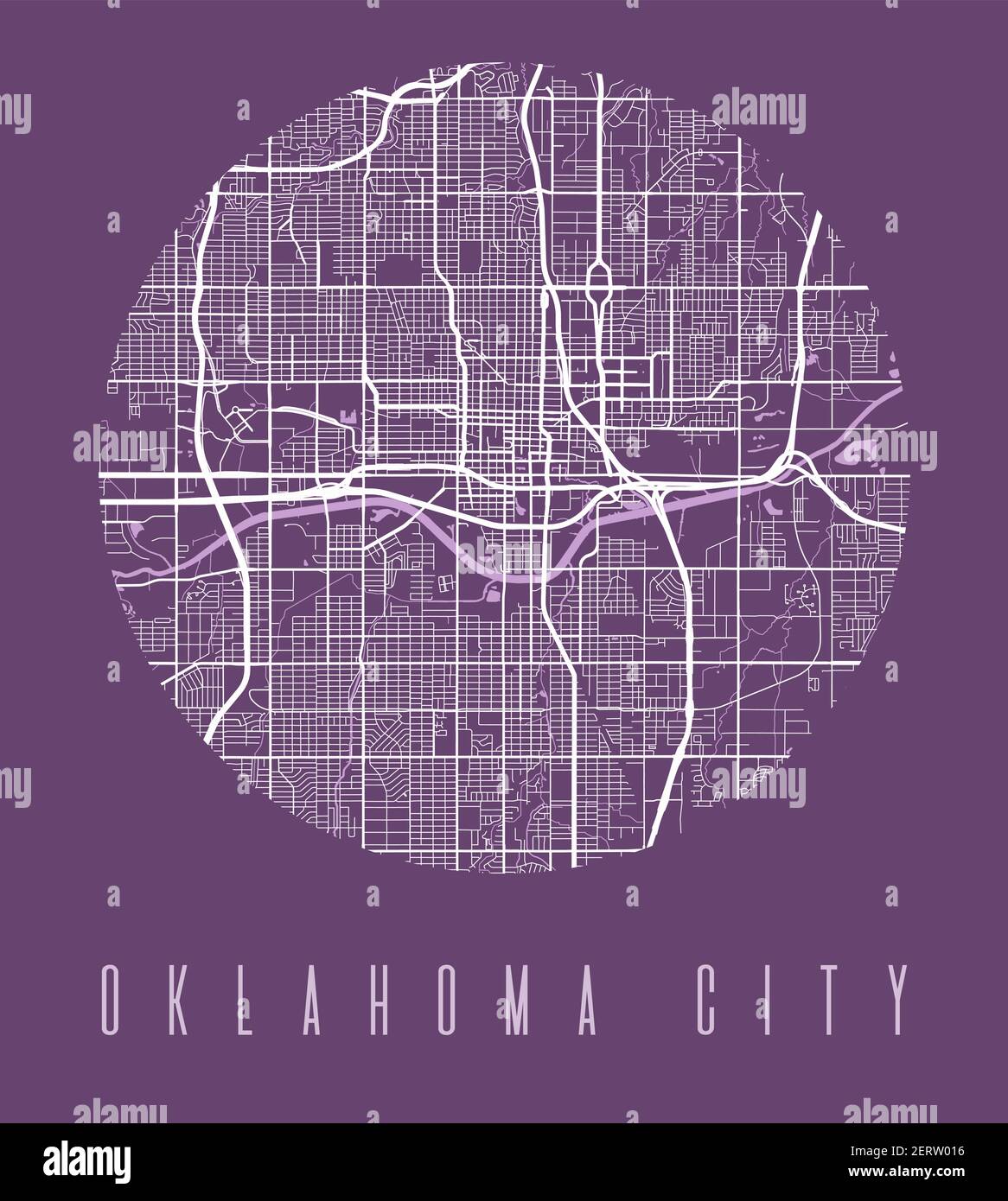 Aerial of river usa Stock Vector Images - Alamy