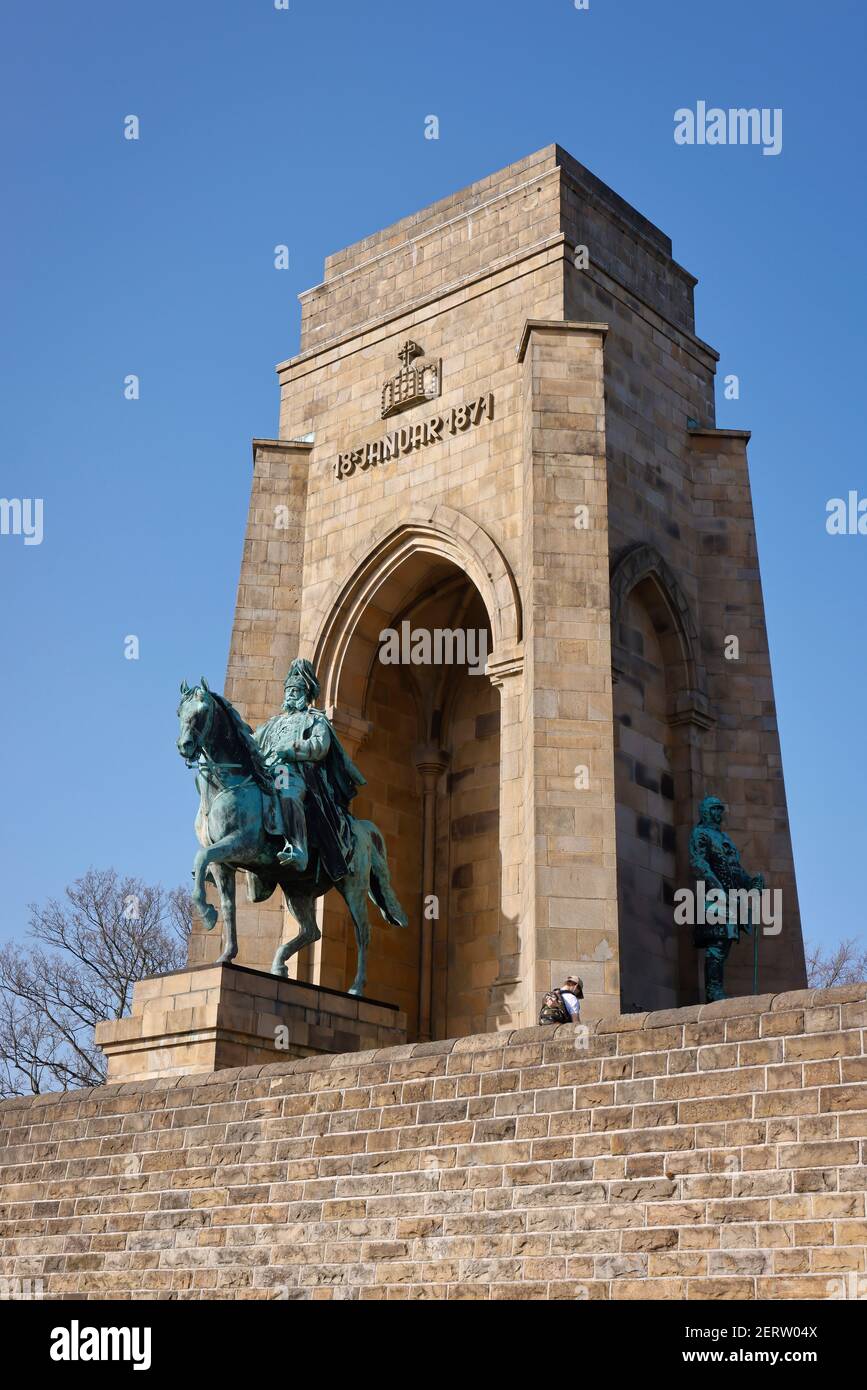 Dortmund, North Rhine-Westphalia, Germany - Kaiser Wilhelm Monument at ...