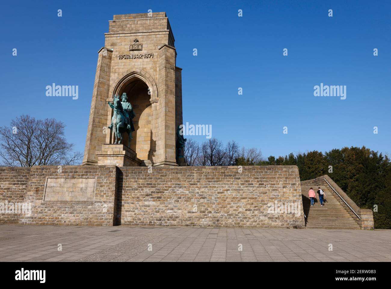 Dortmund, North Rhine-Westphalia, Germany - Kaiser Wilhelm Monument at ...