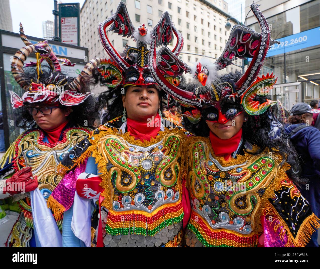 The 54th Annual Hispanic Day Parade, held along Fifth Avenue in New ...